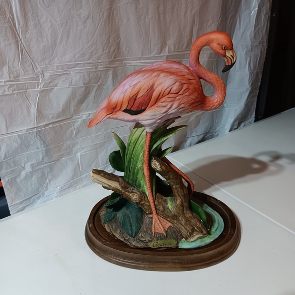 Andrea By Sadek | Art | Andrea By Sadek Pink Flamingo Figurineporceline ...